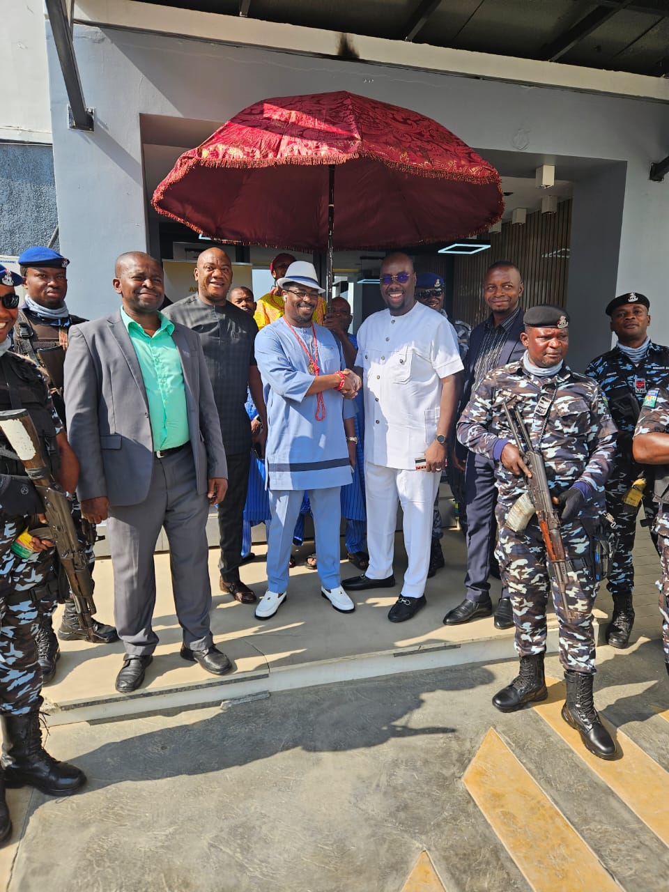 Dein of Agbor Kingdom at the National Security Summit in Abuja ...